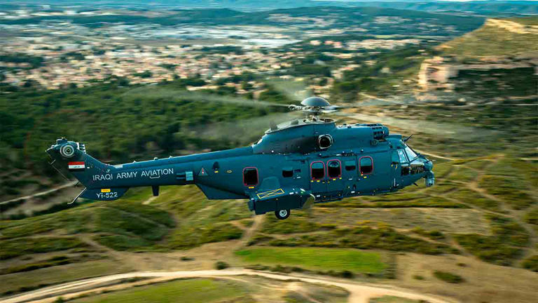 Iraq receives first two H225M Caracal helicopters for military operations