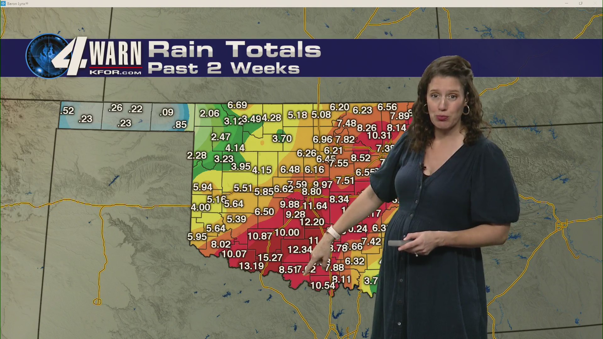 Emily Sutton tracks the final rounds of storms before a stretch of dry ...