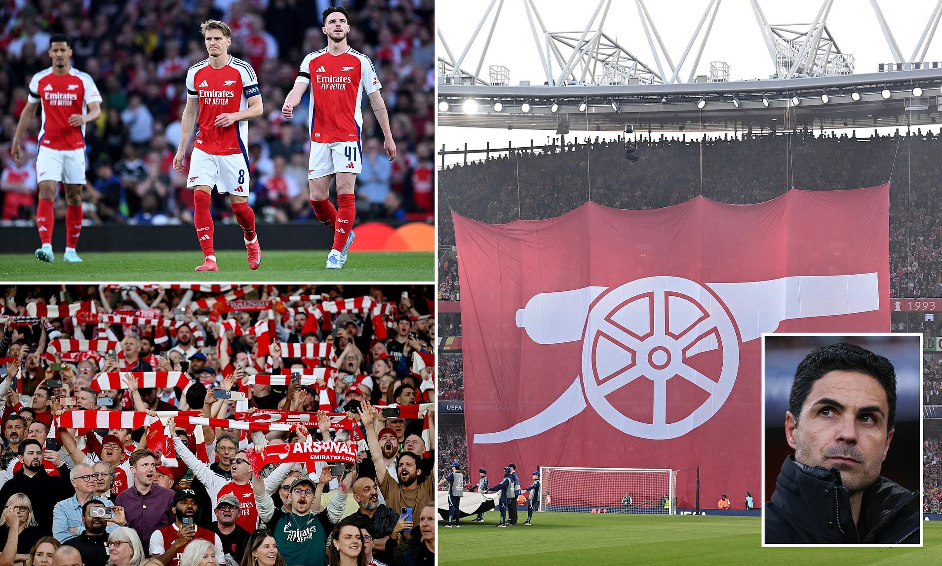 Arsenal are told they 'fumbled their biggest game in 16 years' by ...