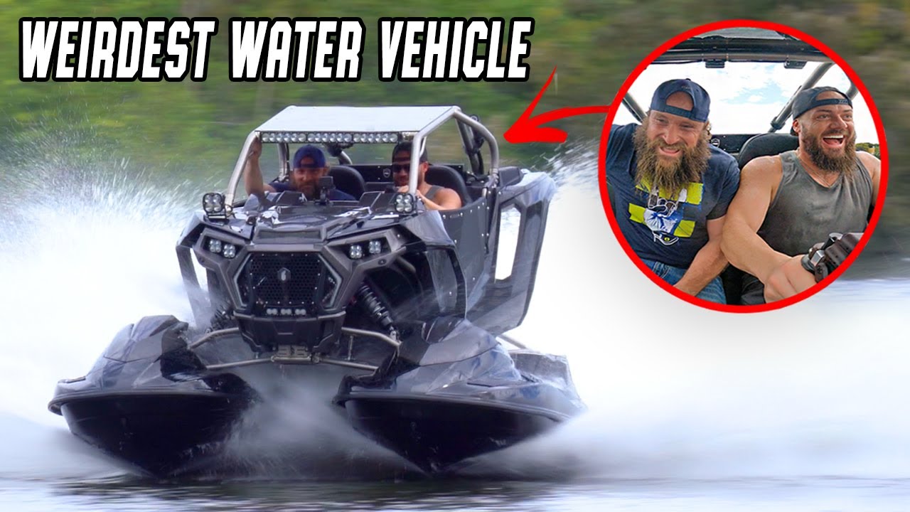 Look As We Test the World's Wildest Watercraft