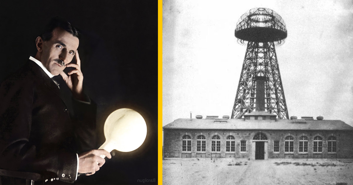 22 Historical Photos of Nikola Tesla & His Work