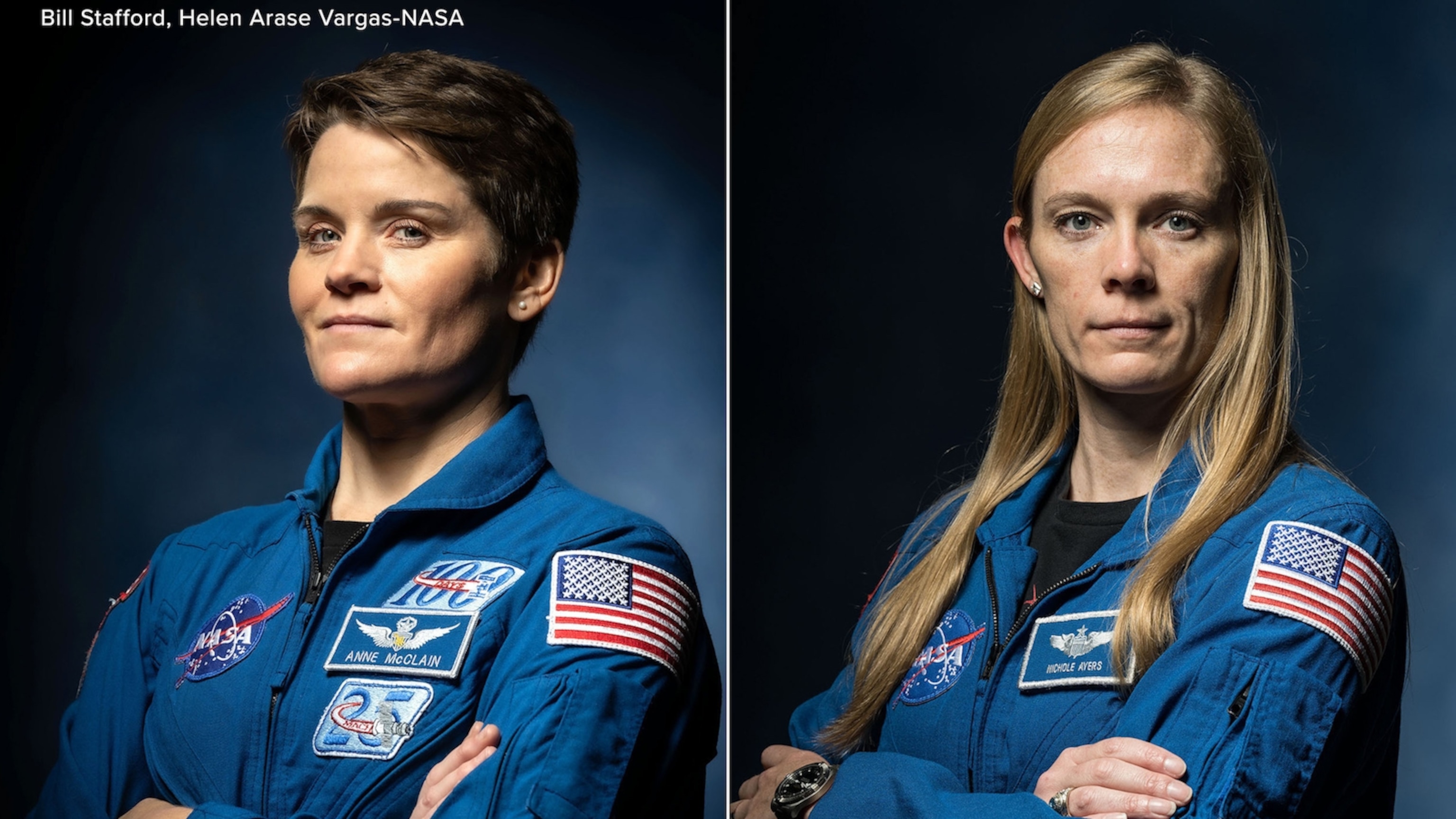 2 NASA female astronauts prepare for US Spacewalk 93