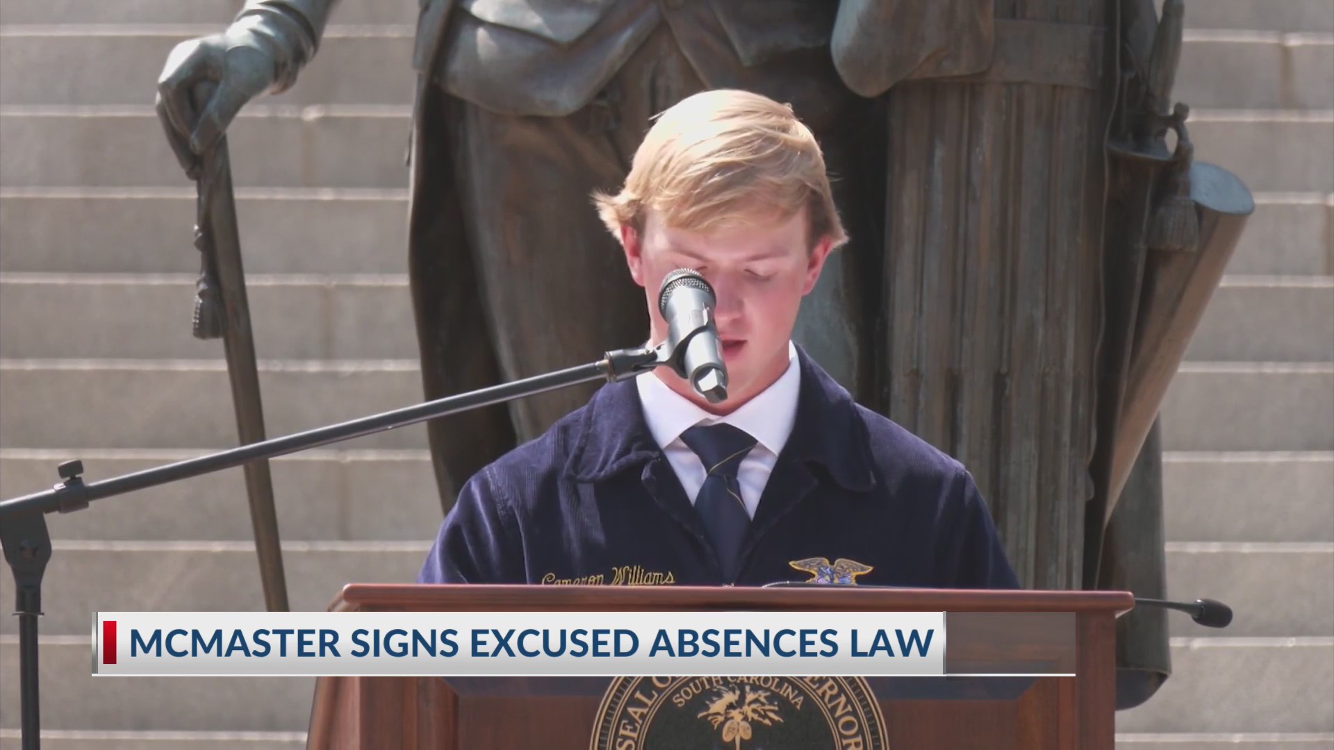 McMaster signs excused absences law