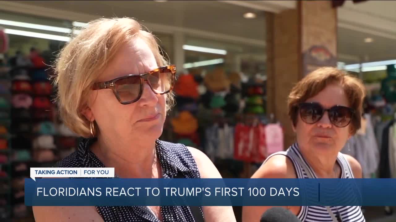 Trump's first 100 days