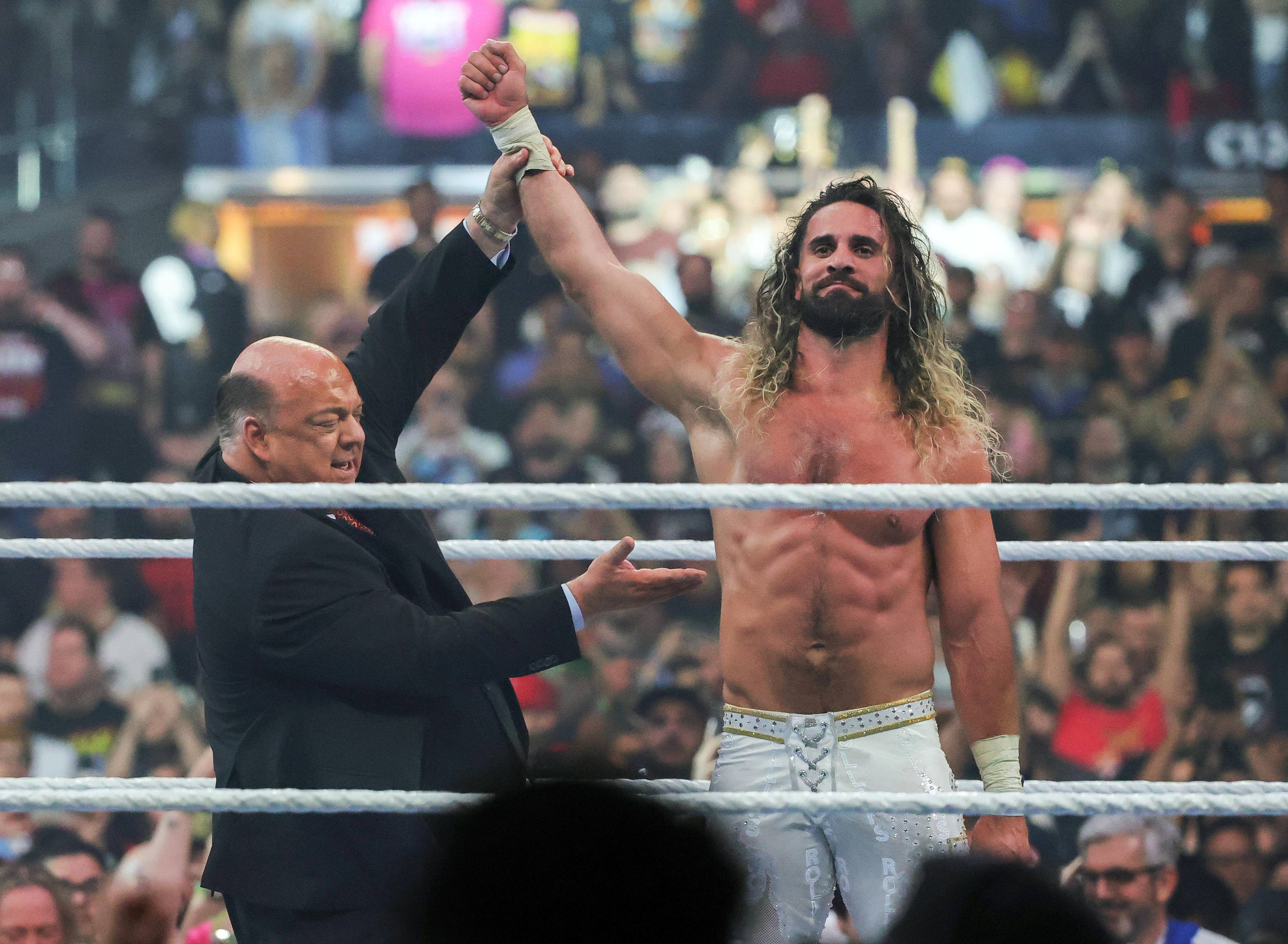 Seth Rollins Suffers Injury at WWE Saturday Night's Main Event