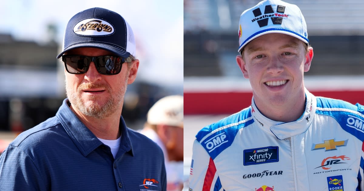 Dale Earnhardt Jr. reacts to Connor Zilisch missing Texas race due to ...