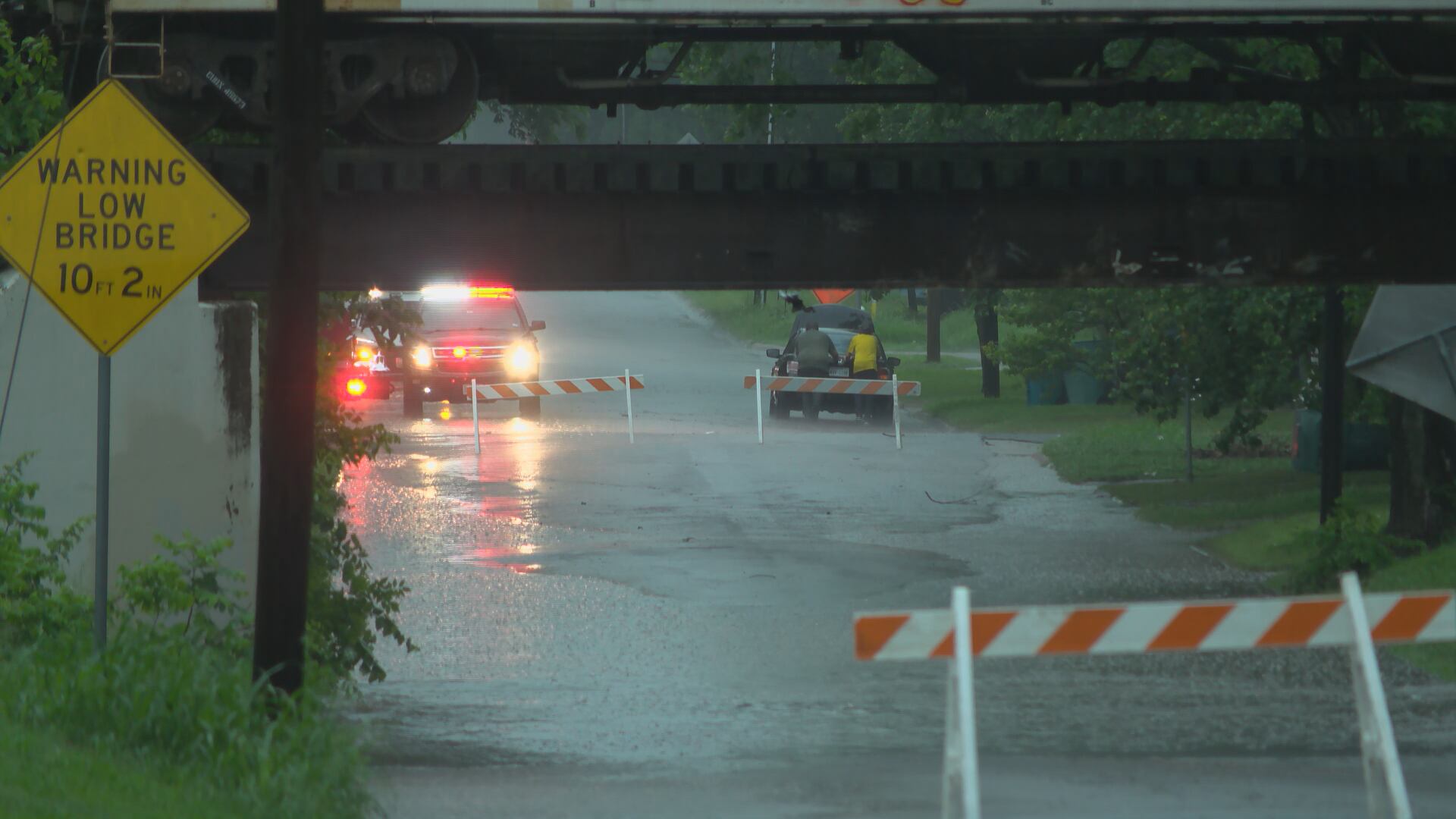 First responders perform high water rescue in Sherman, stay vigilant in ...