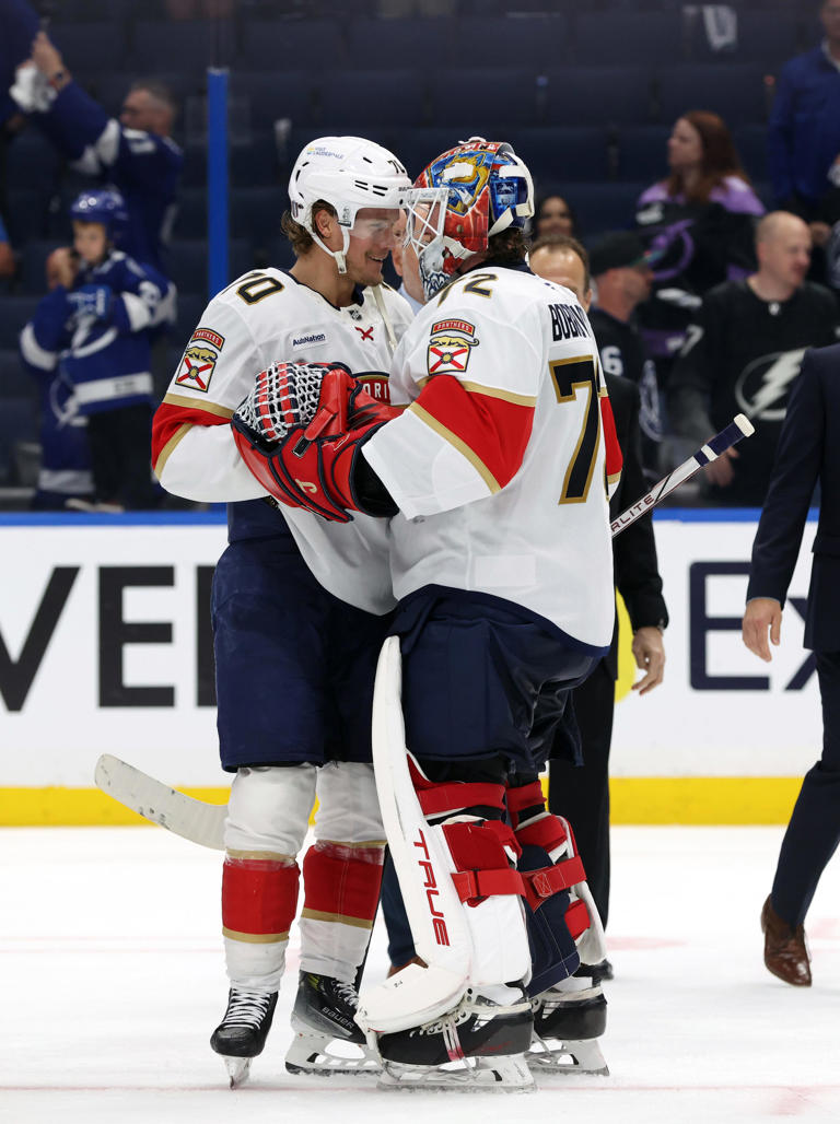 Florida Panthers jolt Lightning in Tampa to win first round of Stanley ...