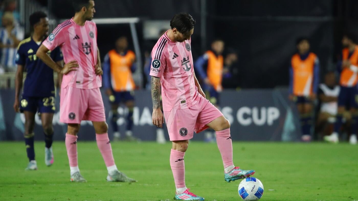 Lionel Messi, Inter Miami eliminated from Concacaf Champions Cup semis ...