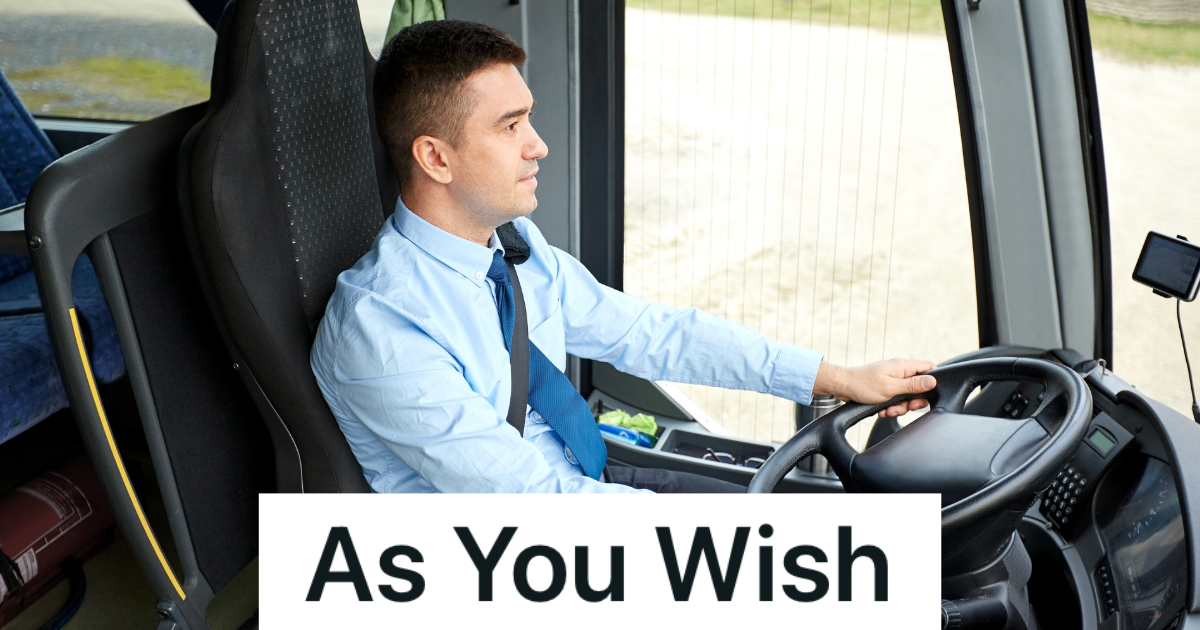 Tour Bus Driver Needed The Guide To Give Him Directions, But She Was ...