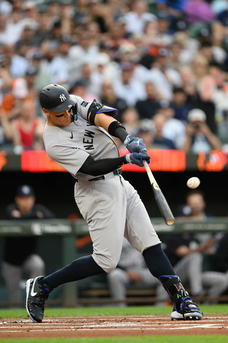 Aaron Judge left on deck as Yankees follow blowout win at Baltimore ...