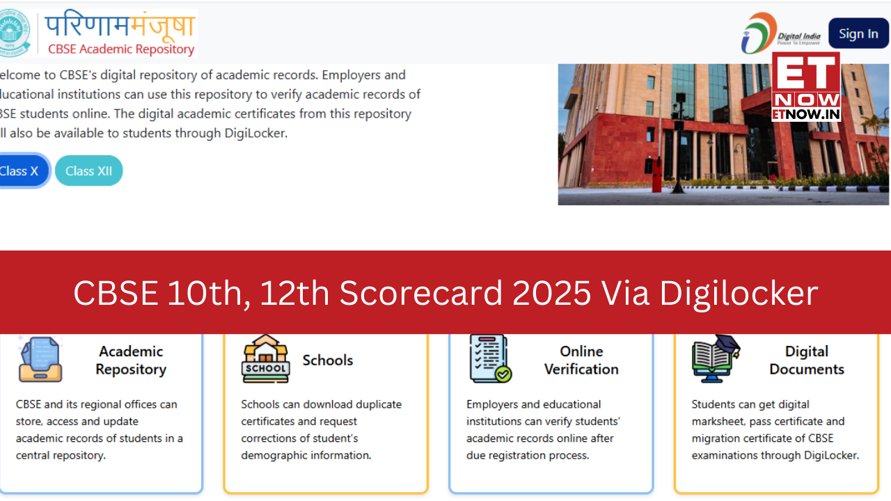 [Digilocker] CBSE 10th, 12th scorecard 2025 PDF at Digilocker SOON ...