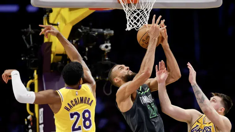 Lakers vs. Timberwolves final score, results: Rudy Gobert's big game, 4th-quarter push ...