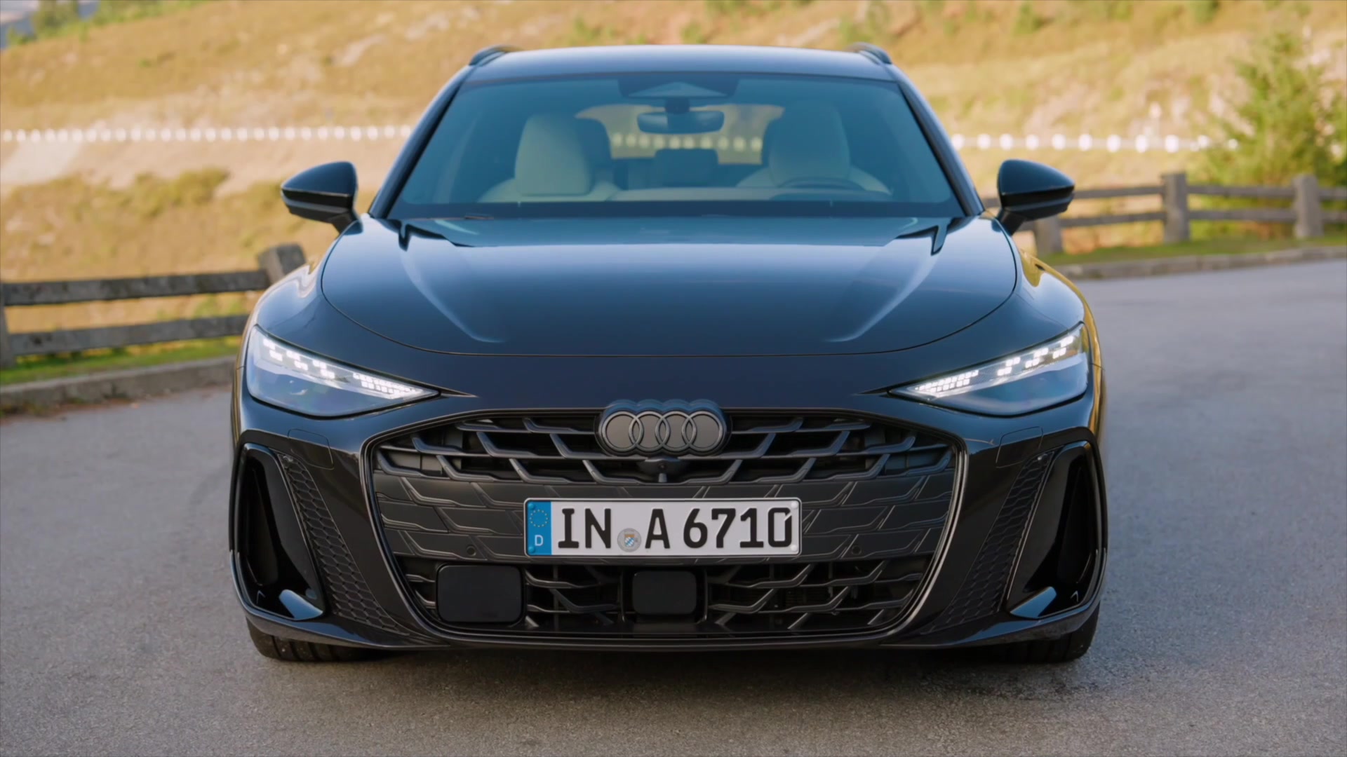 The new Audi A6 Avant Design Preview in Madeira brown