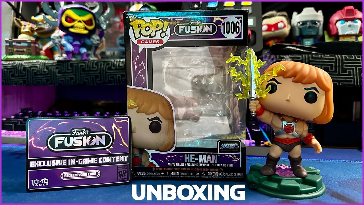 Funko Fusion He-Man unboxing (in game code!)