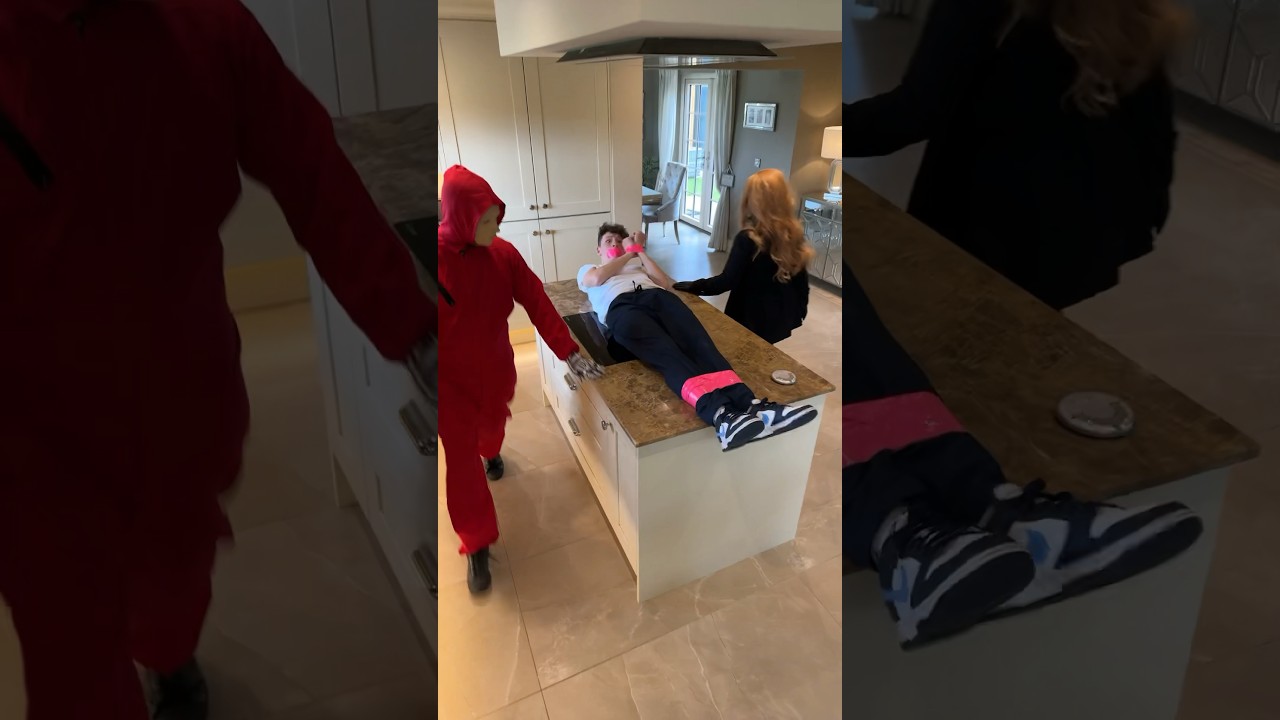 BroBot and M3GAN 2.0 tie him up