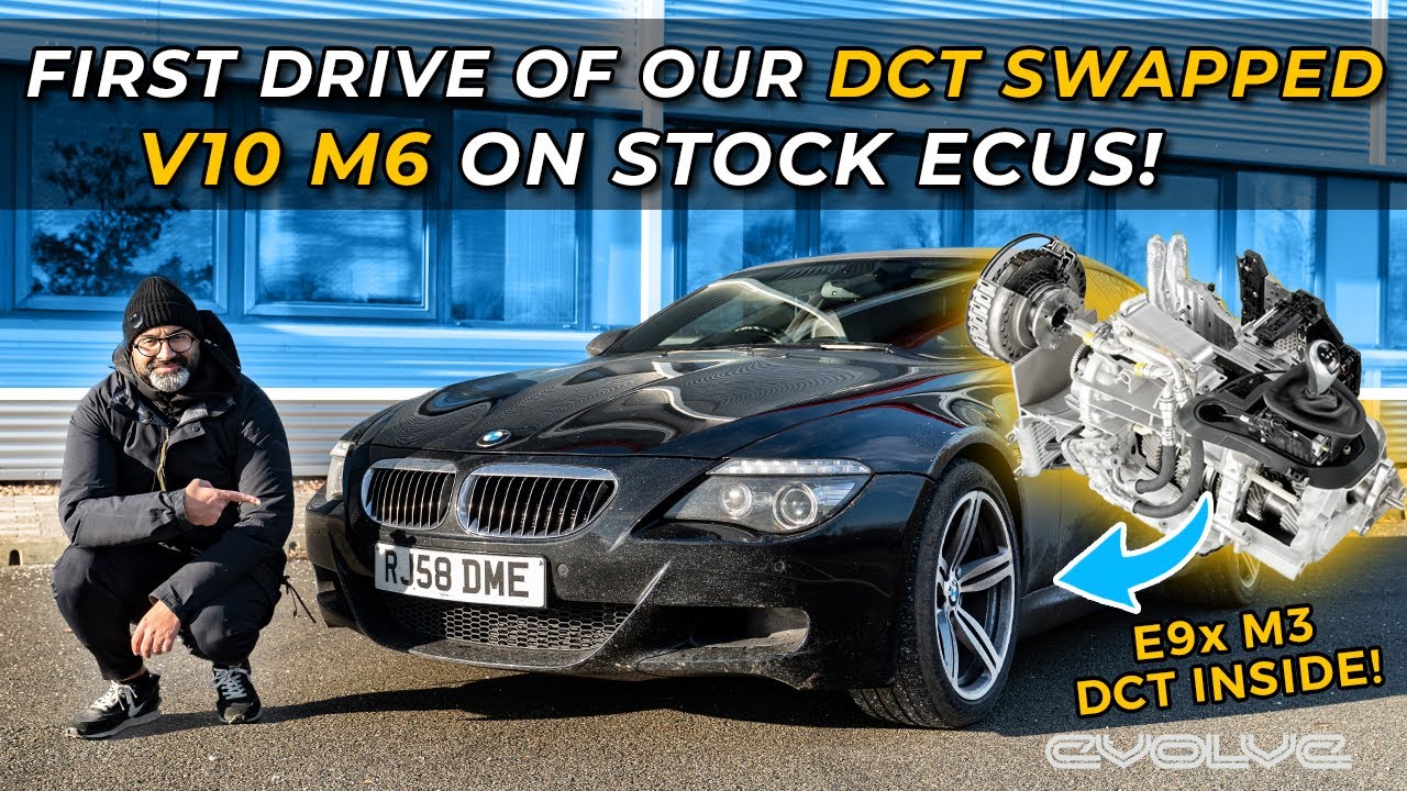 Imran’s Eerste Rit in Onze DCT-Omgebouwde V10 M6 | Stock ECU Setup ...