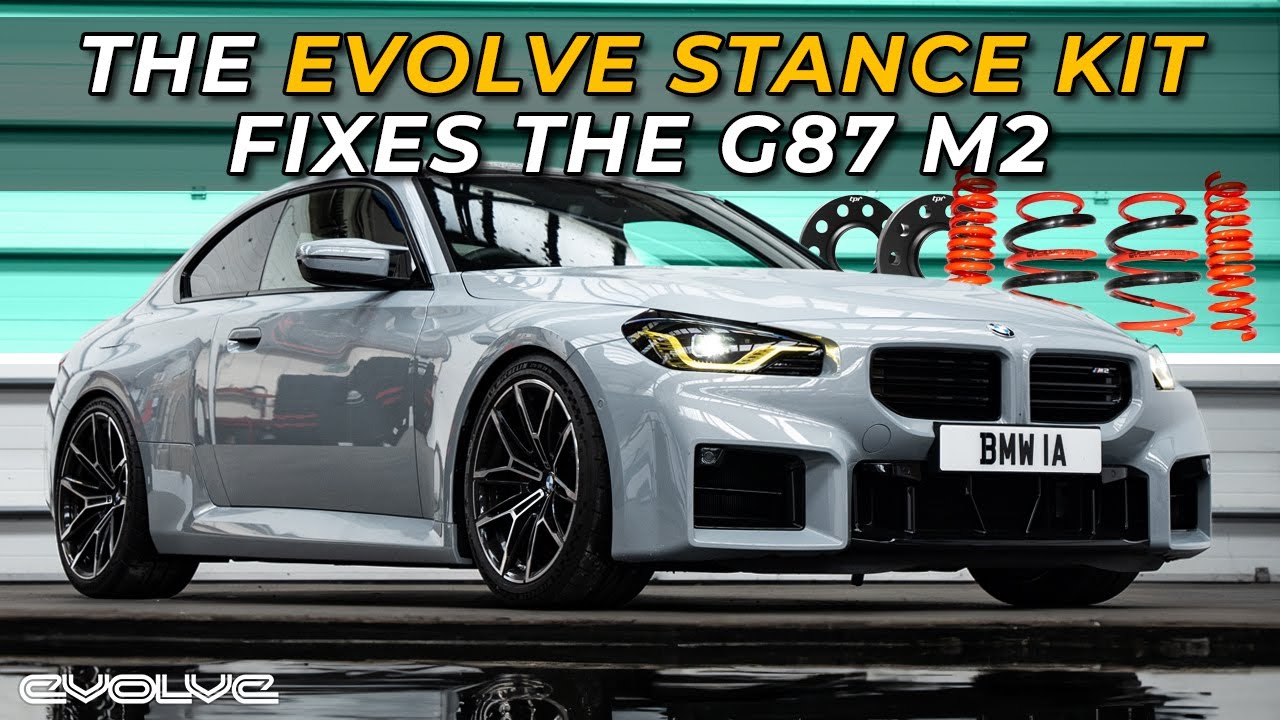 Fixing the G87 M2 Stance | Evolve Lowering Springs + Spacers Installed!