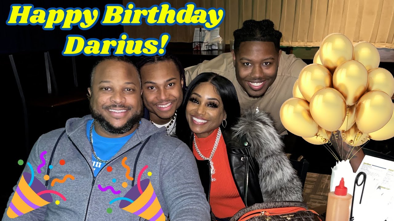 Darius turns 21—see the celebration highlights