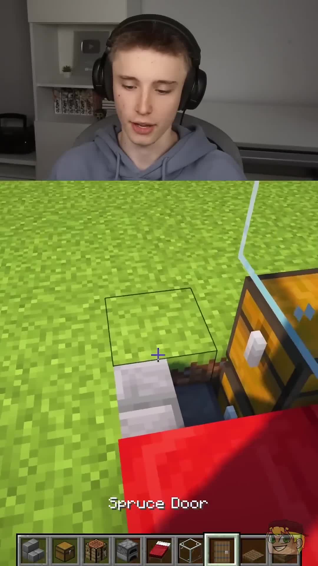 How to Build a Starter House 🏡 in Minecraft | Quick & Easy Tutorial for Beginners