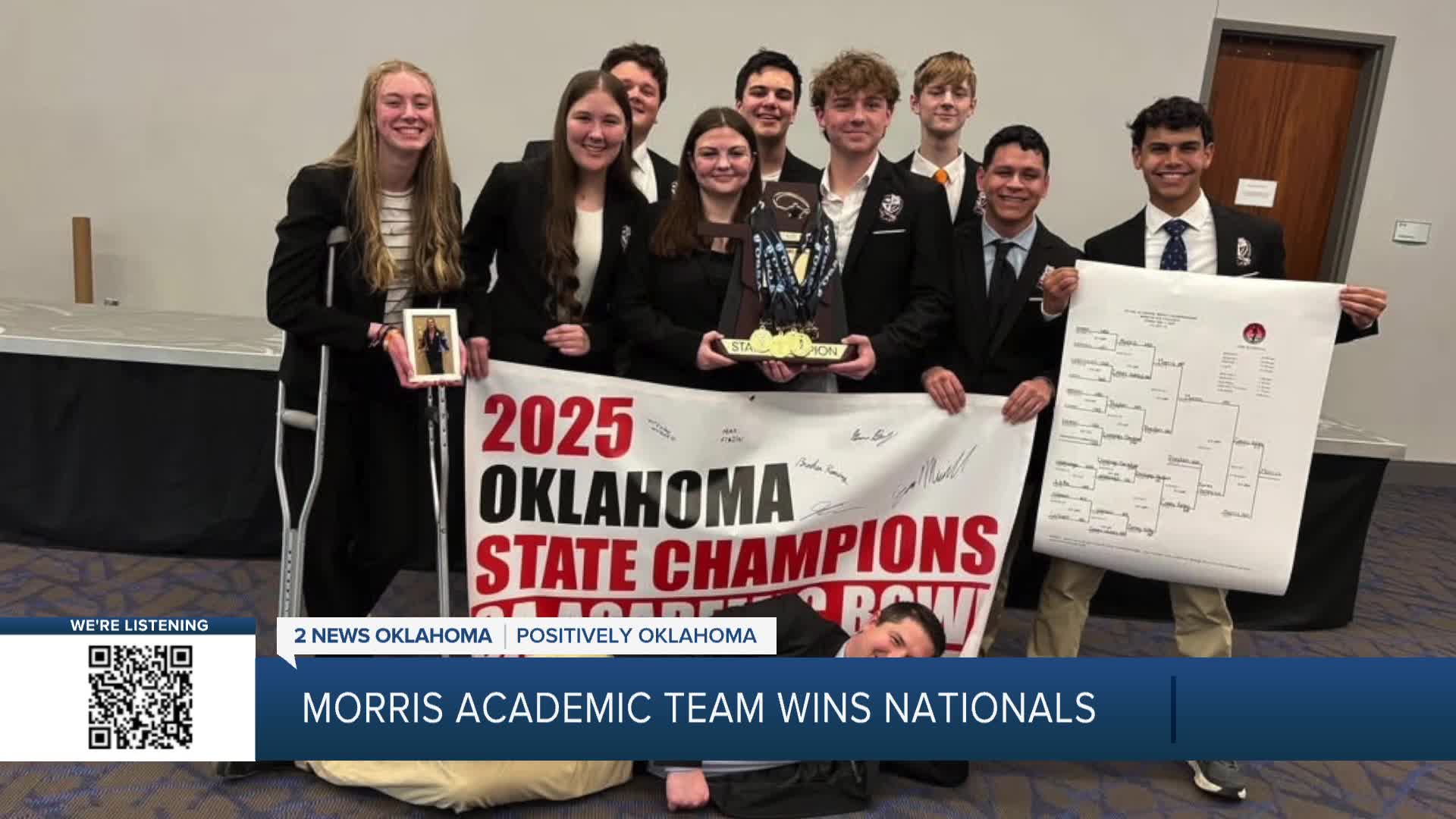 Morris Academic Team overcomes heartbreaking loss to win at Nationals