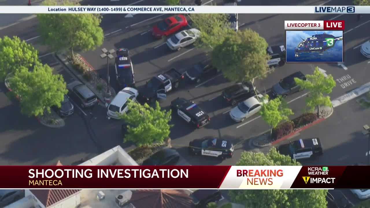 Manteca police shoot driver who rammed patrol vehicles, officials say
