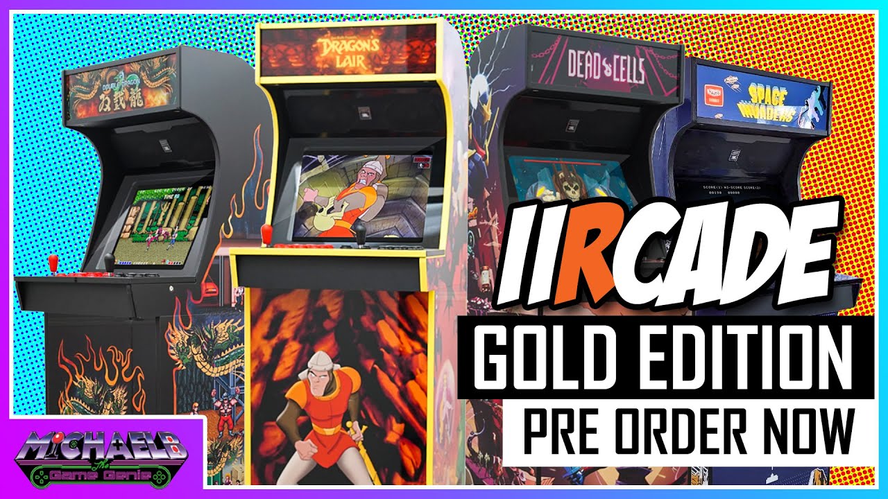 iiRcade Gold Edition Premium Home Arcade