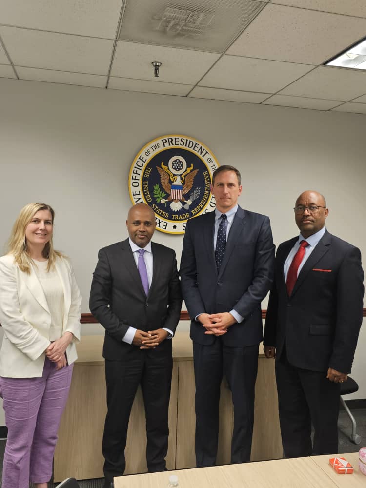 Ethiopia’s Finance State Minister Confers with Assistant USTR for WTO ...