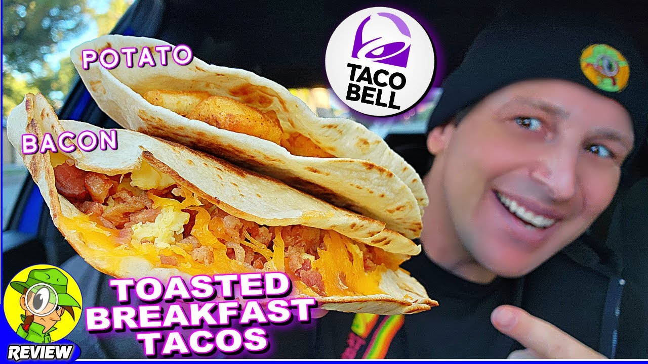 Taco Bell® Toasted Breakfast Tacos Review