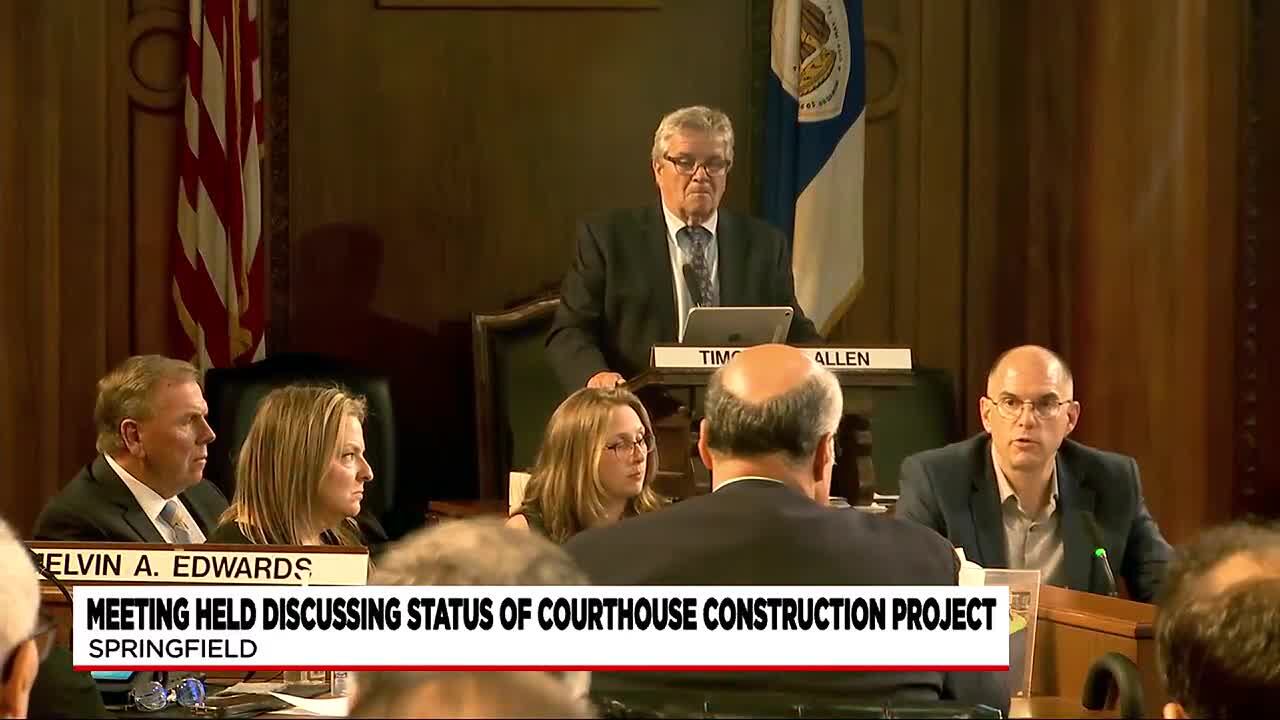 City leaders discuss Springfield courthouse construction plans