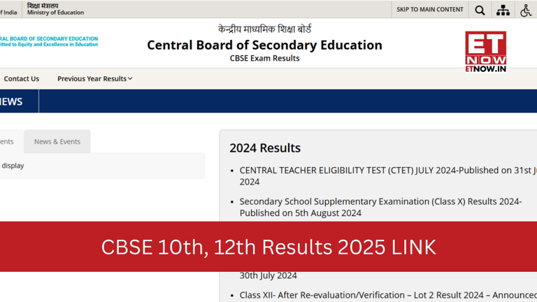 [Direct Link] CBSE result 2025 link at results.cbse.nic.in TOMORROW ...