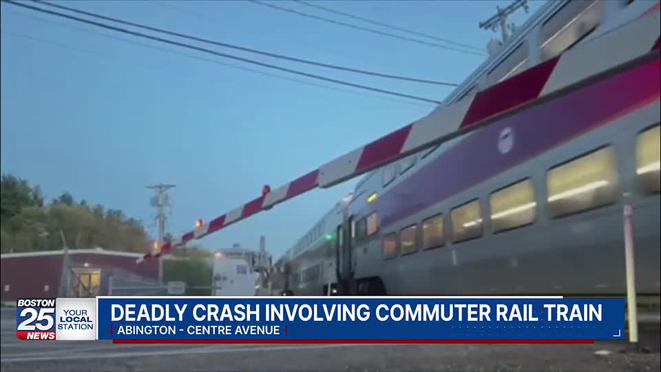 One dead after collision between MBTA Commuter Rail train and car in ...