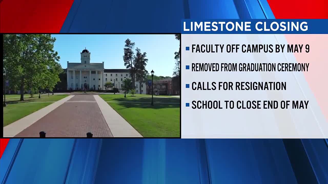 Limestone University faculty votes to ban President, VP, Board of ...