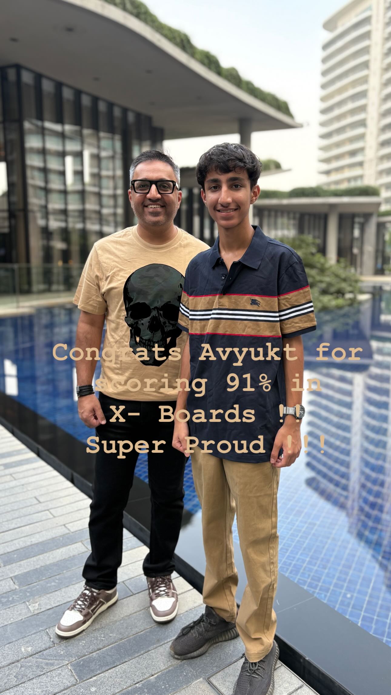 Ashneer Grover’s son shines with 91% in Class 10, proud father ...