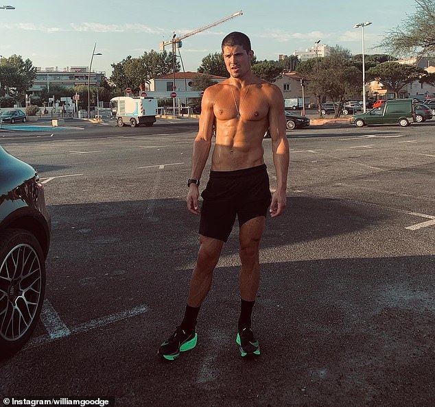 William Goodge: Male model who's trying to break the record for running ...