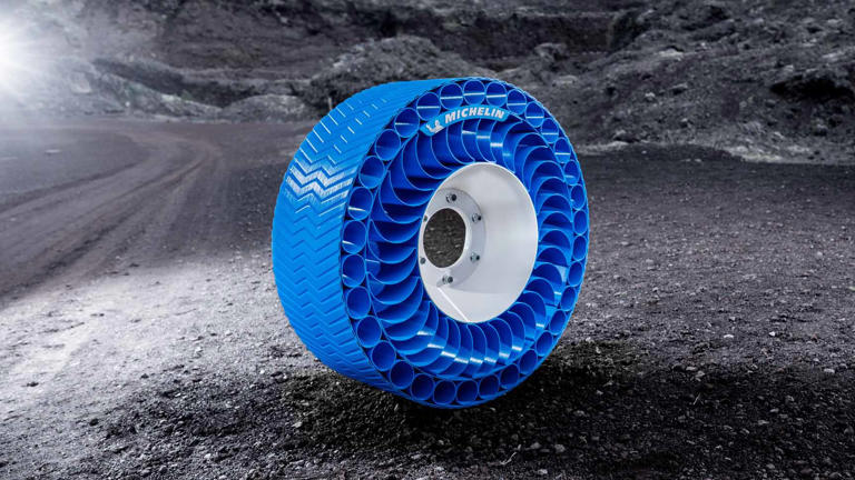 Michelin is developing airless Moon boots for the next Lunar Rover