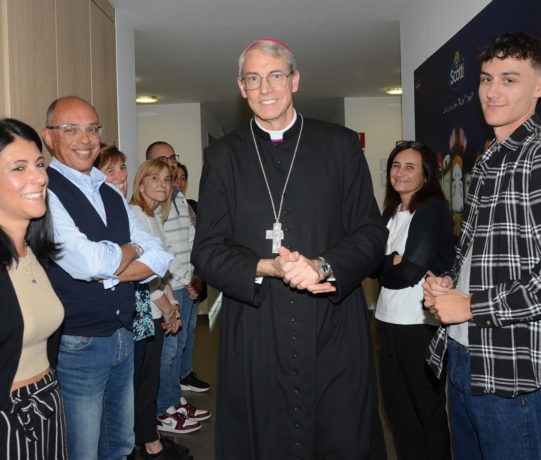 Vescovo in visita alla Riso Scotti: vi auguro di crescere ancora