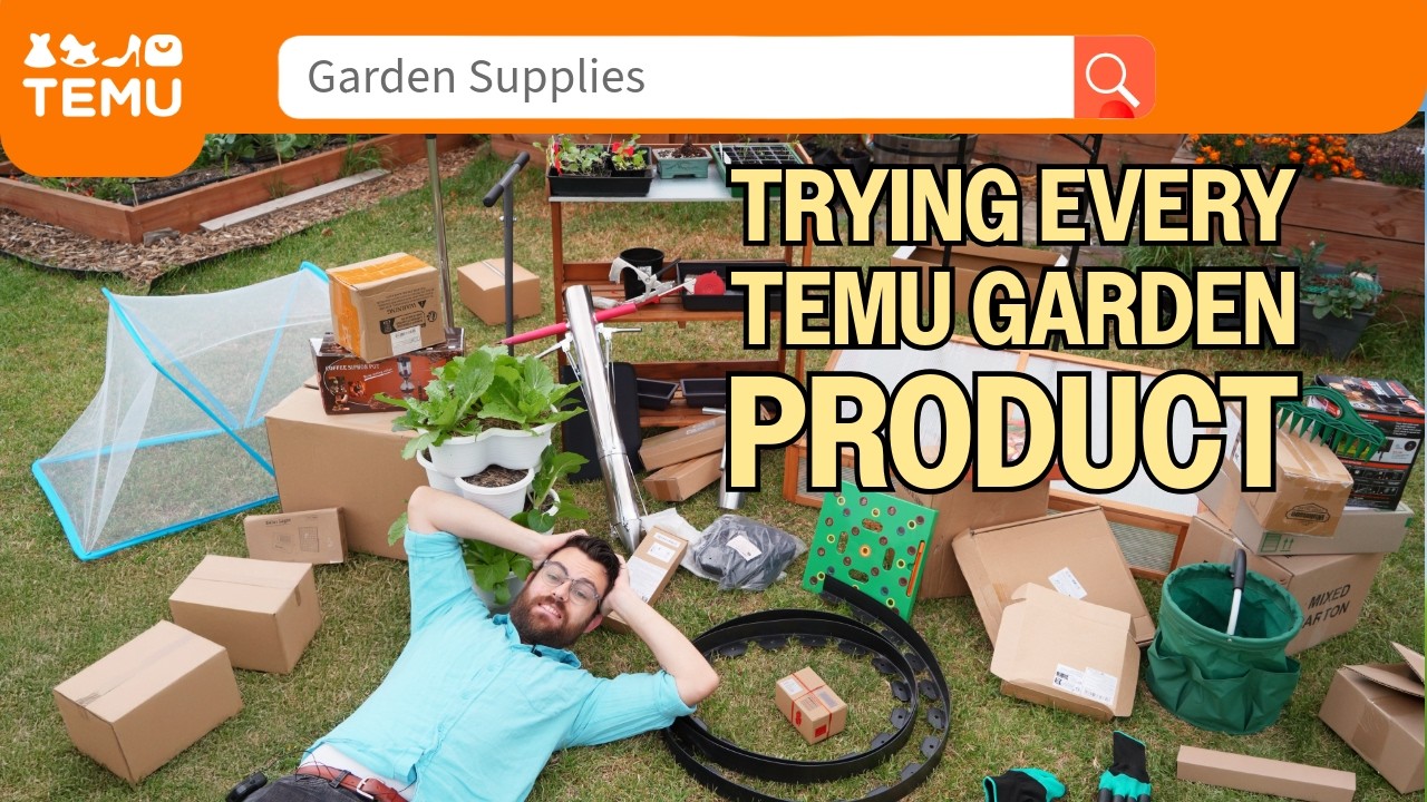 I Spent $1000 On Temu Garden Products