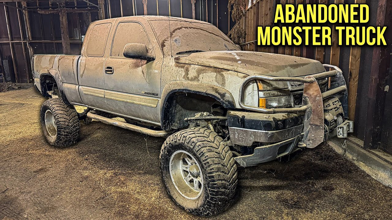 Monster Truck Gets 12-Year First Wash Transformation