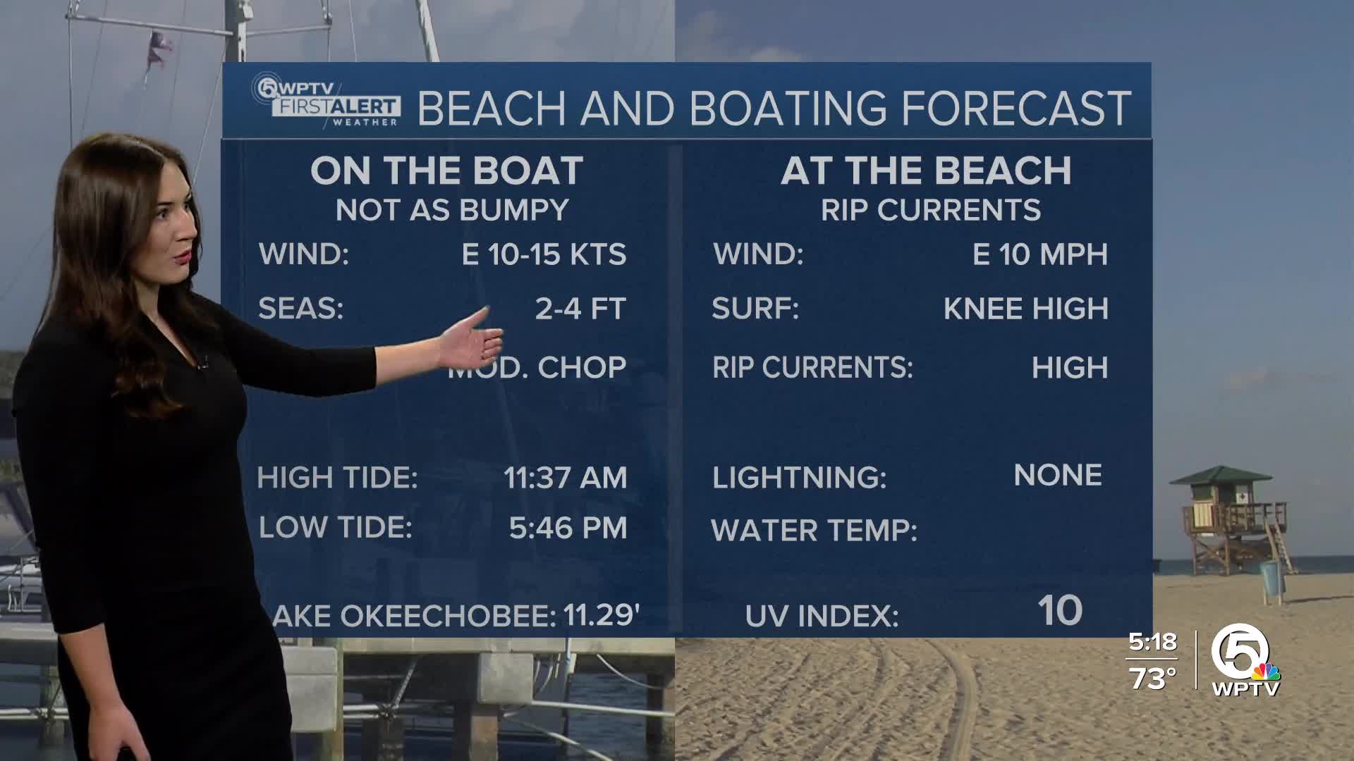 WPTV First Alert Weather Forecast for Morning of May 1, 2025