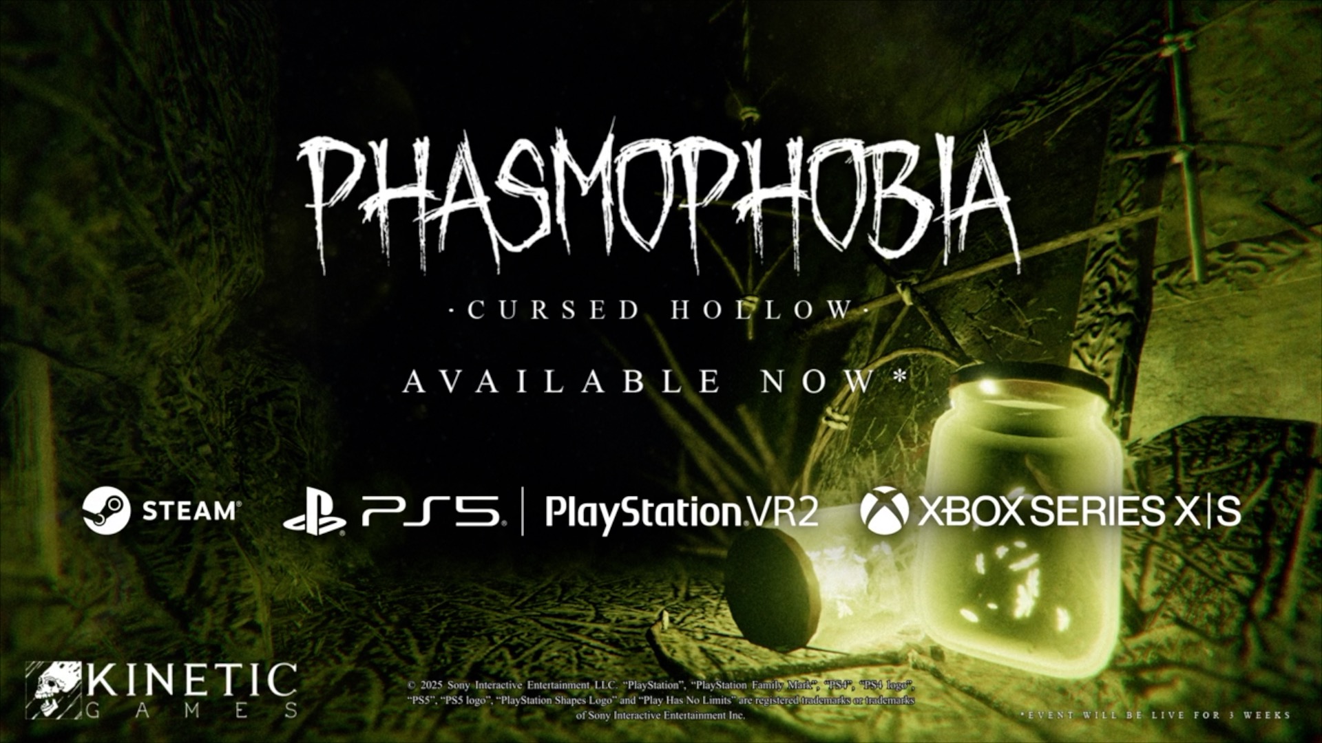 Phasmophobia Cursed Hollow Official Launch Trailer
