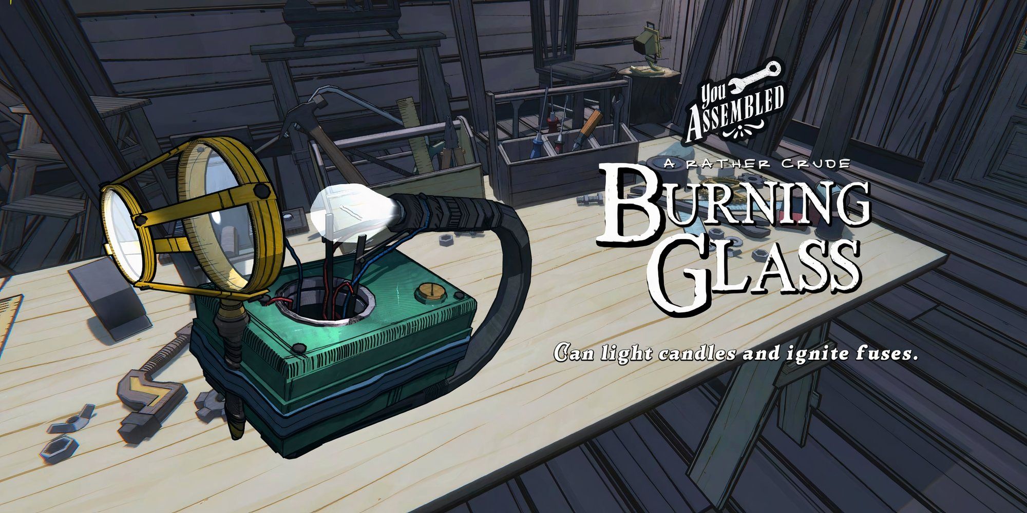 Blue Prince: All Burning Glass Uses