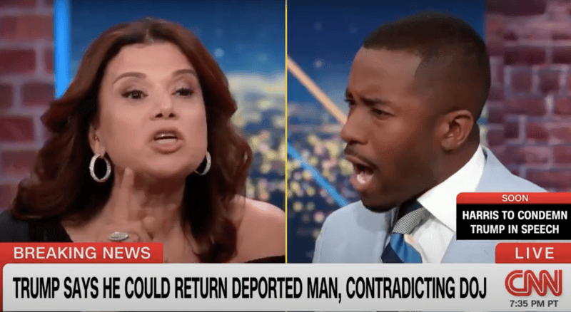 'Do you really want to go there!': CNN panel melts down as two ...