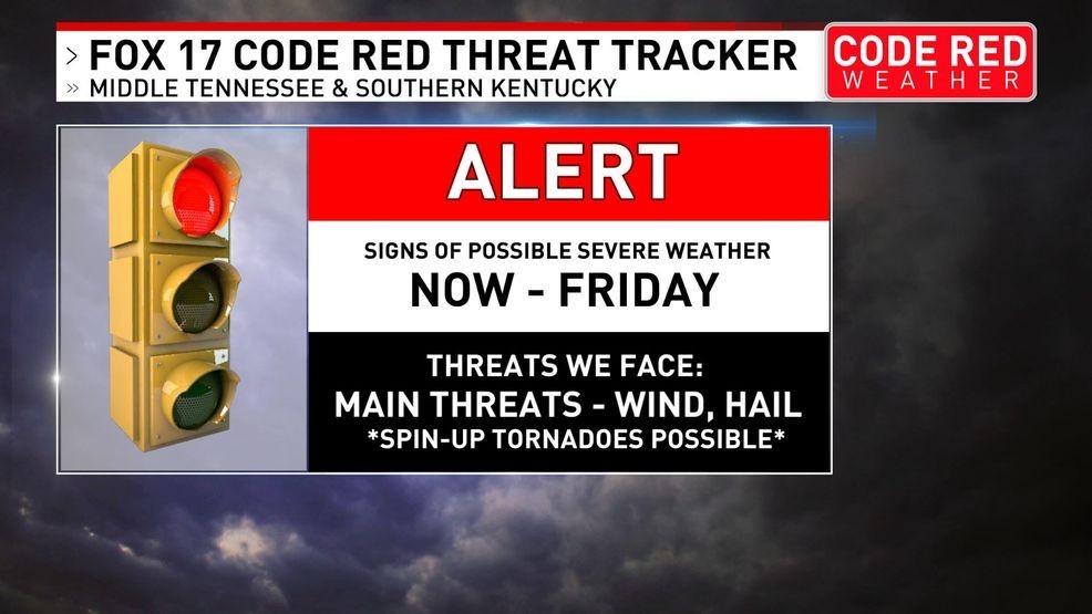 Severe weather alert issued for western counties