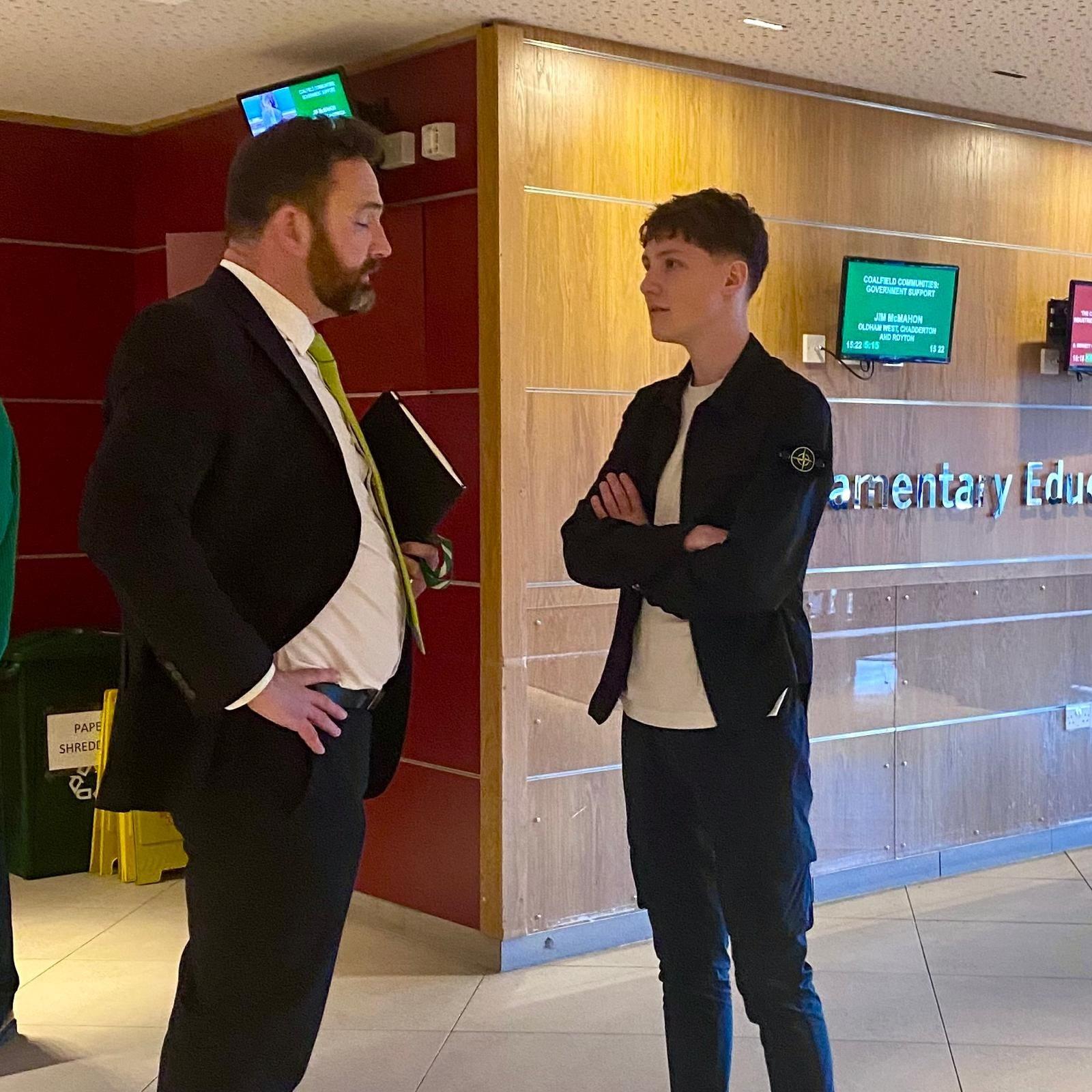 Gregor Poynton MP urges schools to take advantage of UK Parliament tour