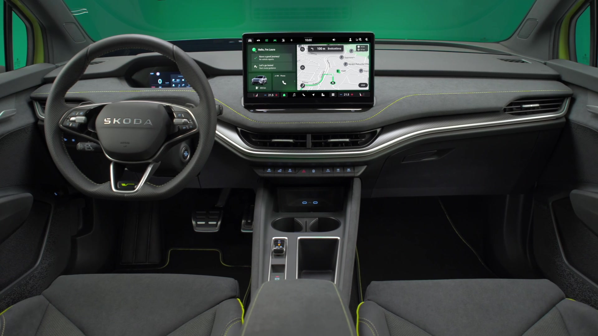 The new Skoda Elroq RS Interior Design