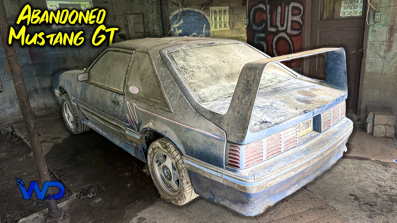 Mustang GT Barn Find Gets First Wash in 25 Years