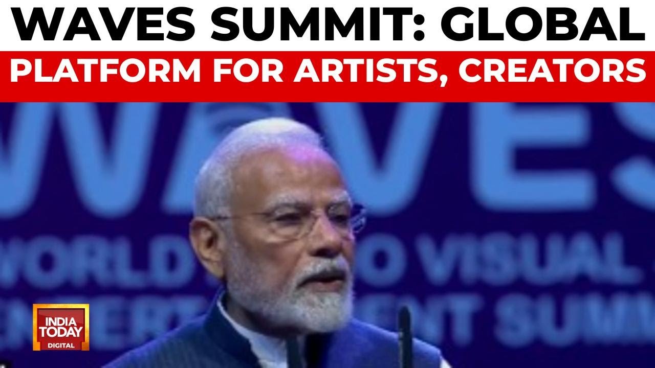 WAVES: PM Modi Inaugurates World Audiovisual and Entertainment Summit ...