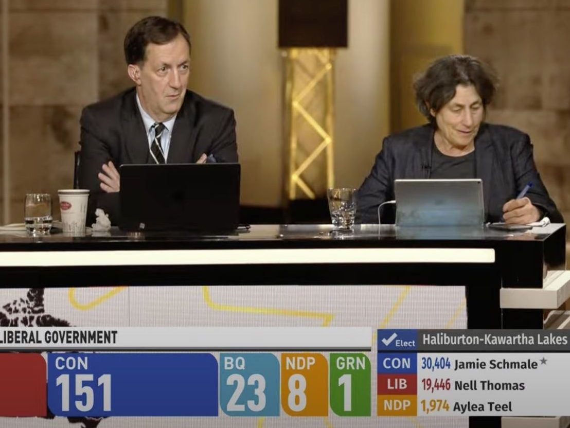 Terry Newman: On election night, CBC shamelessly cheered on Mark Carney