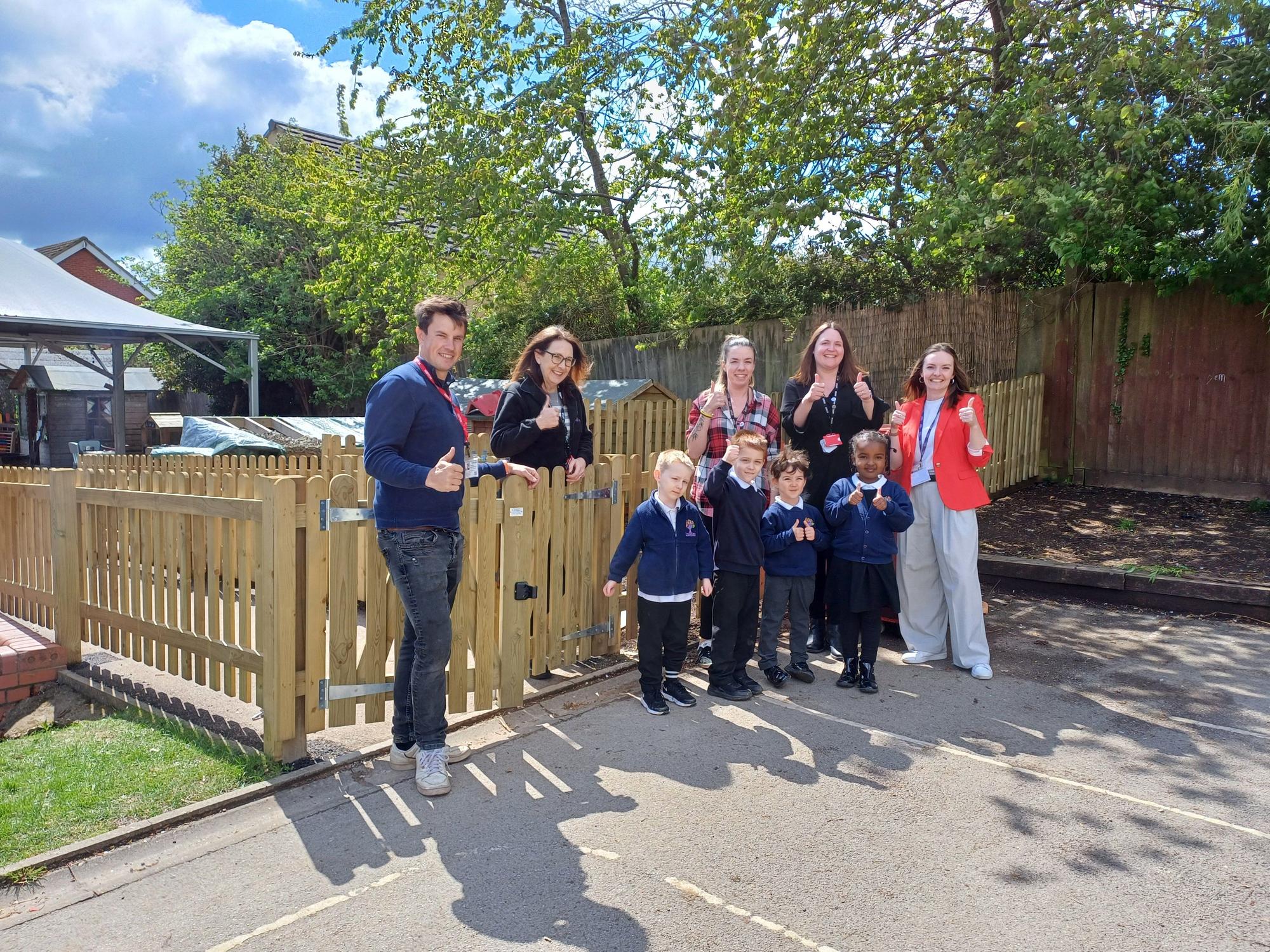 Taylor Wimpey enhances Chestnuts Primary School outdoor play area